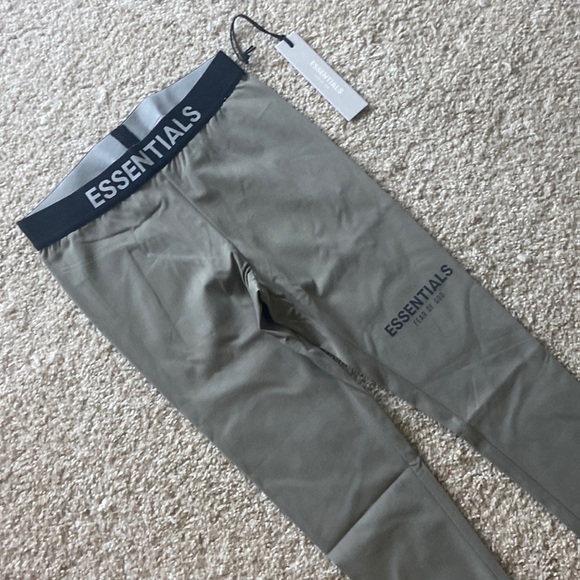 Essentials | Pants | Nwt Fear Of God Essentials Charcoal Leggings ...